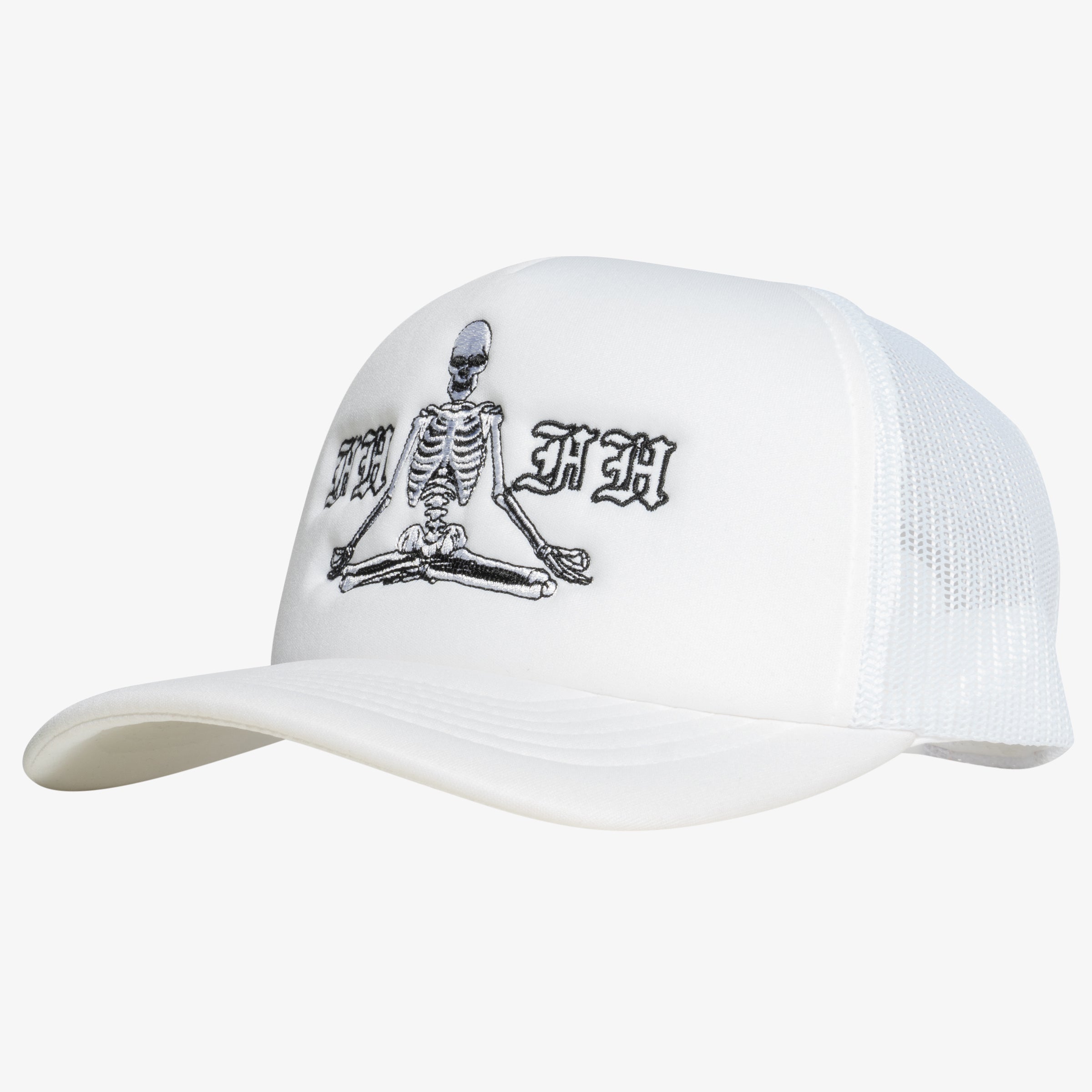 Skeleton Trucker White– Full Hearts LA