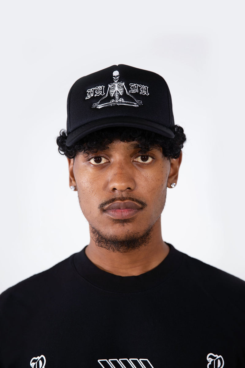 Skeleton Trucker Black– Full Hearts LA