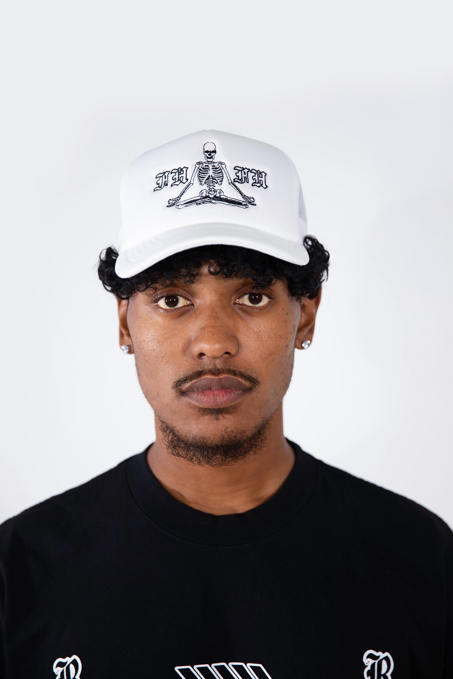 Skeleton Trucker White– Full Hearts LA