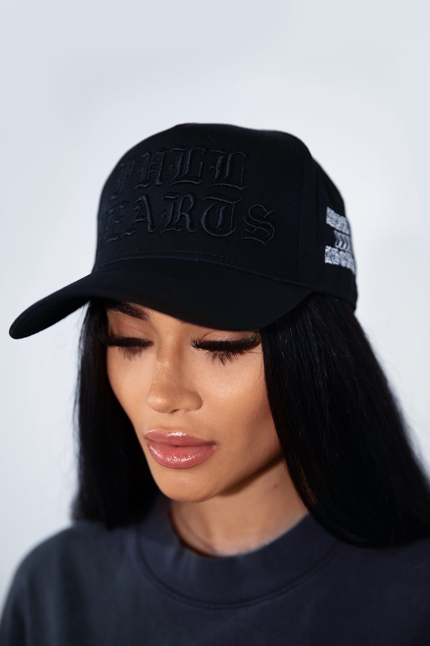 R&R Hat Black/Black - LIMITED– Full Hearts LA